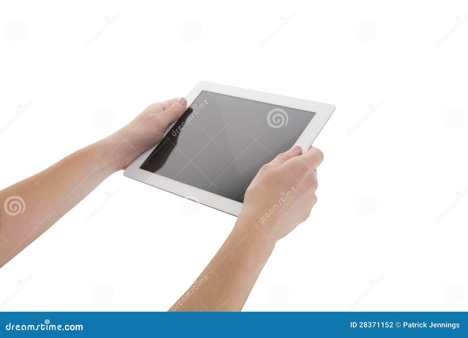 White Tablet stock photo. Image of electronic, commercial - 28371152