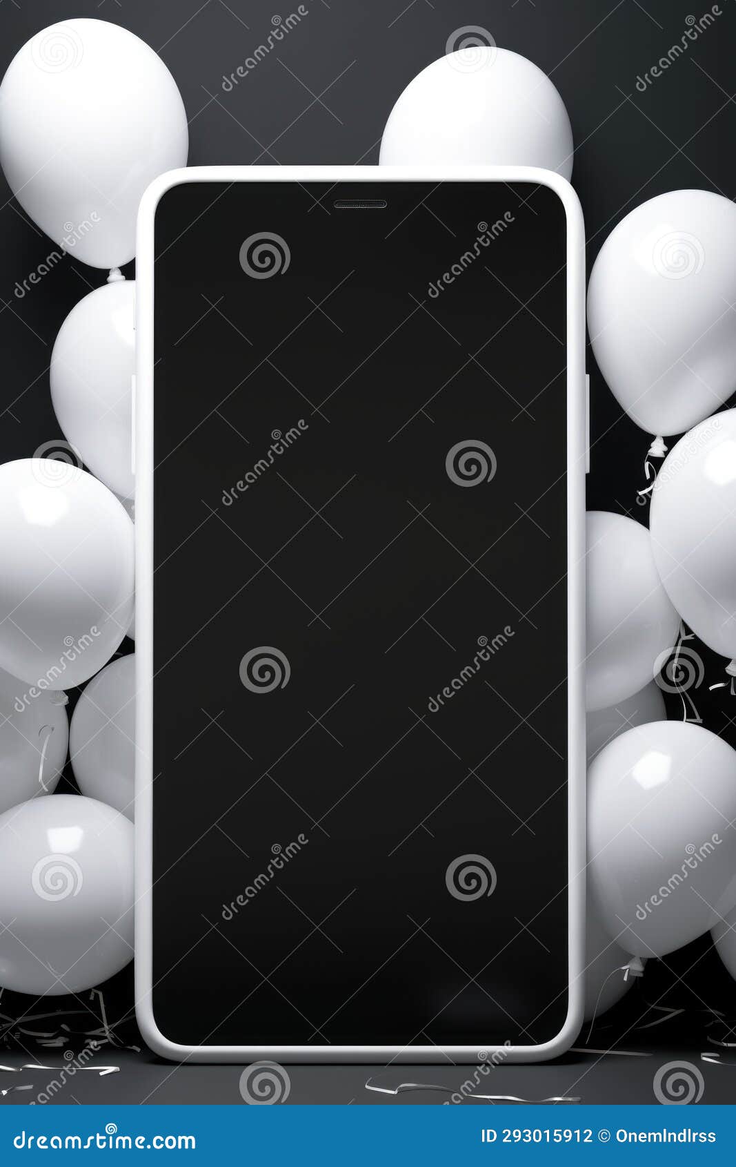 White Tablet Pc with Blank White Screen Stock Photo - Image of computer ...