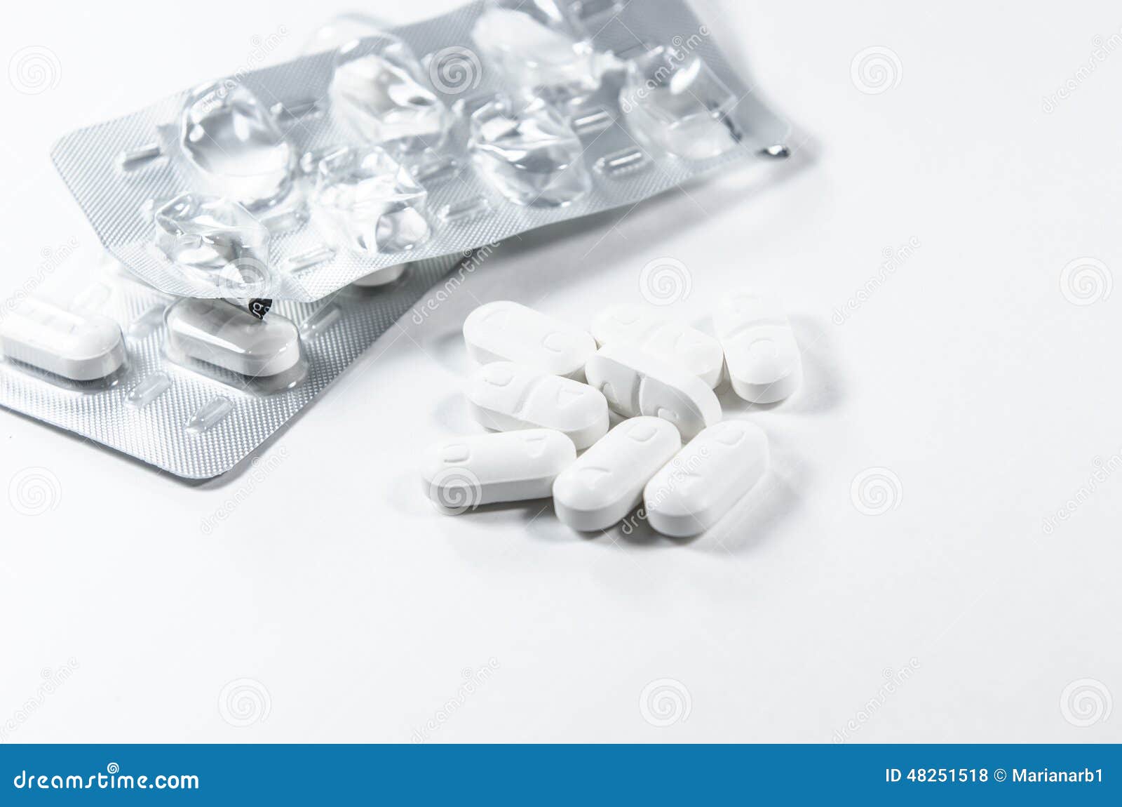White Tablet pharmacy stock photo. Image of tablet, group - 48251518