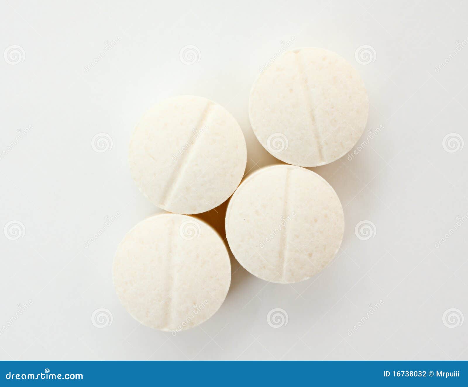 White tablets. stock photo. Image of medical, healthcare - 16738032