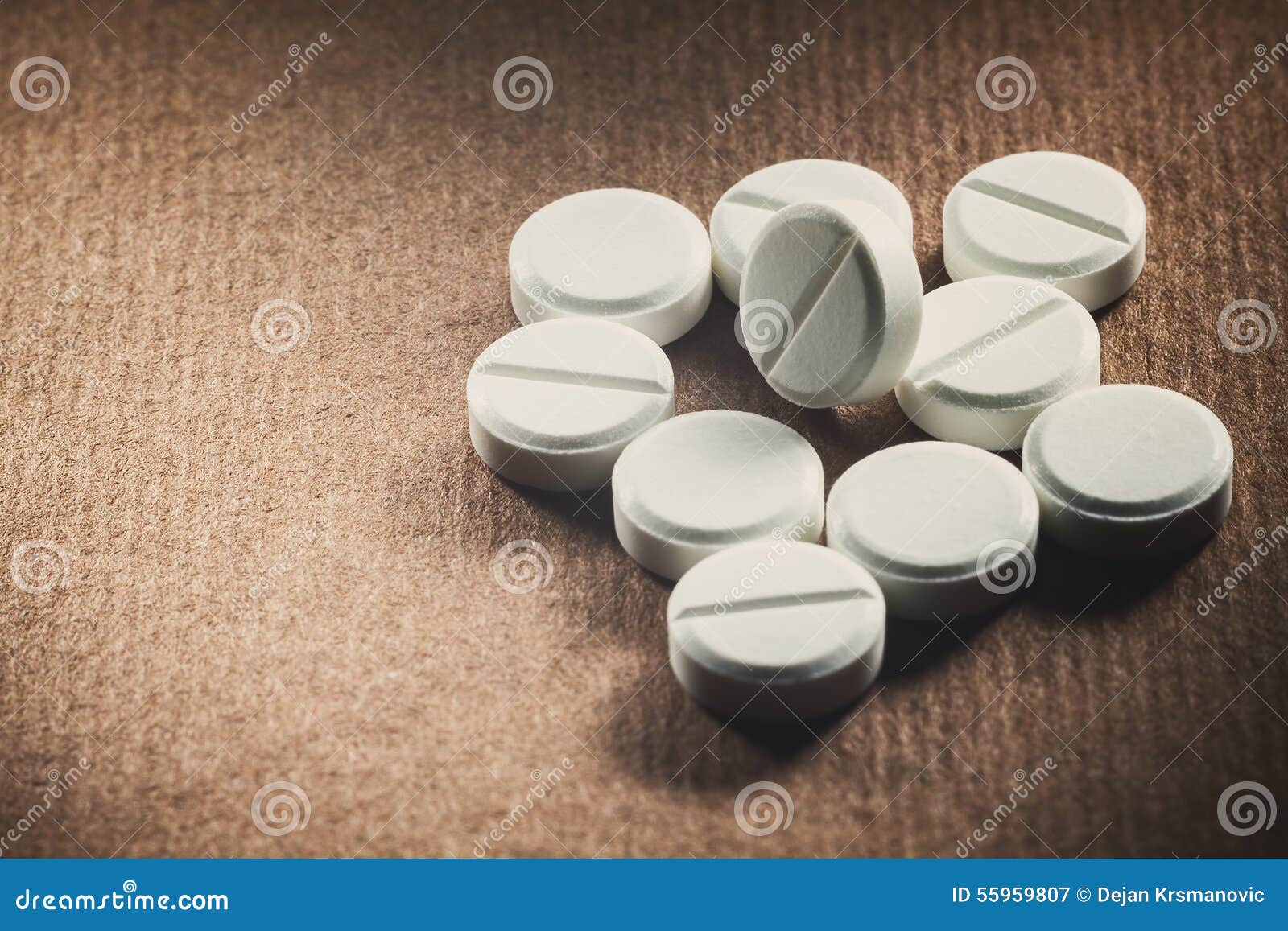 White Tablets stock image. Image of examination, macro - 55959807