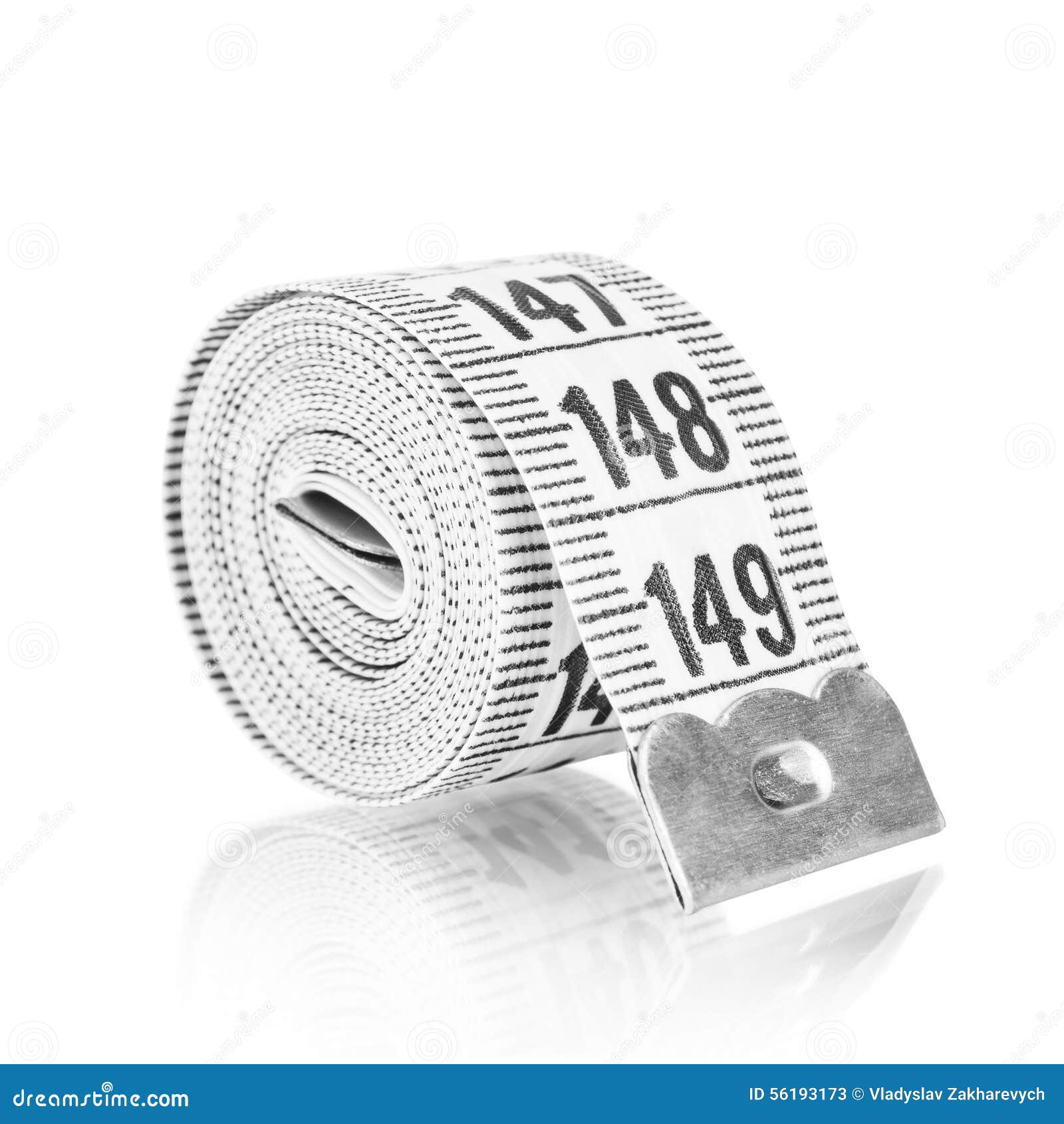 White tape measuring stock image. Image of measure, view - 56193173