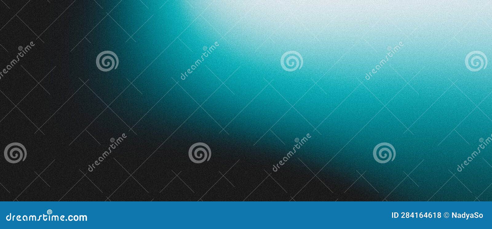 White Teal Blue Black Blurred Abstract Gradient on Dark Grainy ...