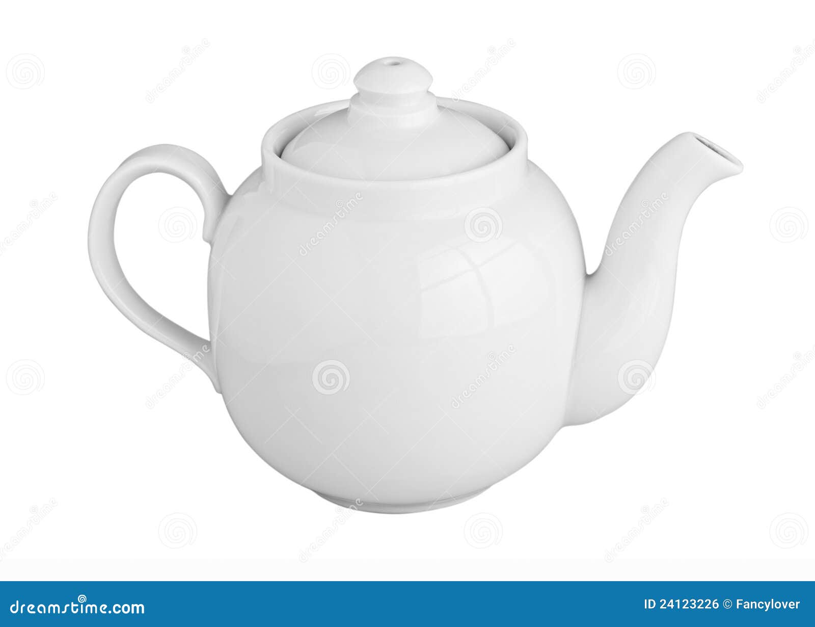 White Teapot stock photo. Image of drink, restaurant - 24123226