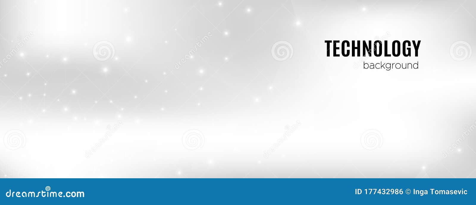 White Technology Information. Big Data Cloud Stock Vector ...