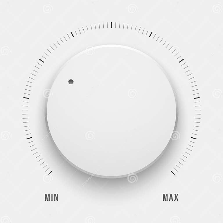 White Technology Music Button Stock Vector - Illustration of logo ...