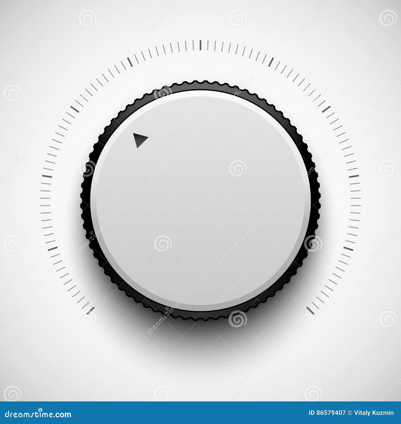 White Technology Music Button Stock Vector - Illustration of design ...