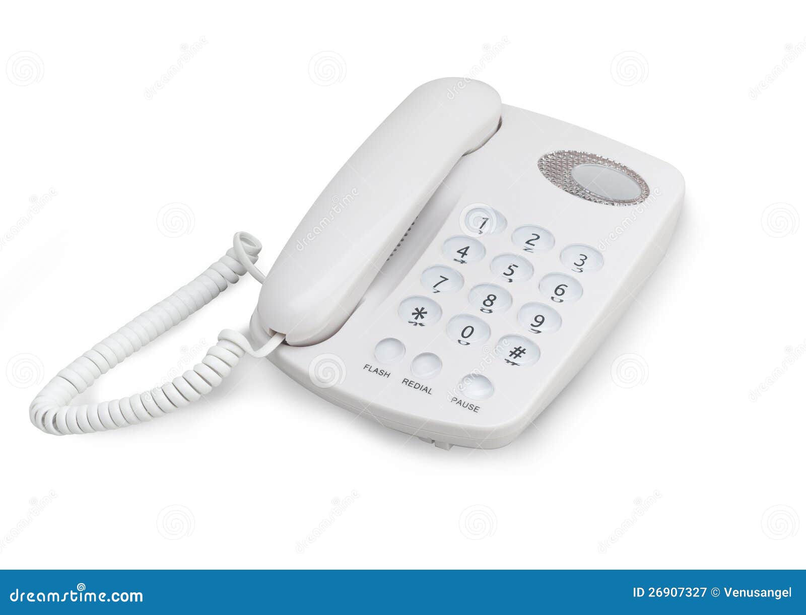White telephone stock image. Image of number, line, equipment - 26907327