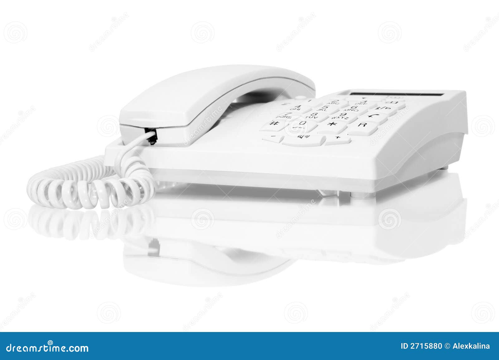 White telephone stock photo. Image of keypad, correspondence - 2715880