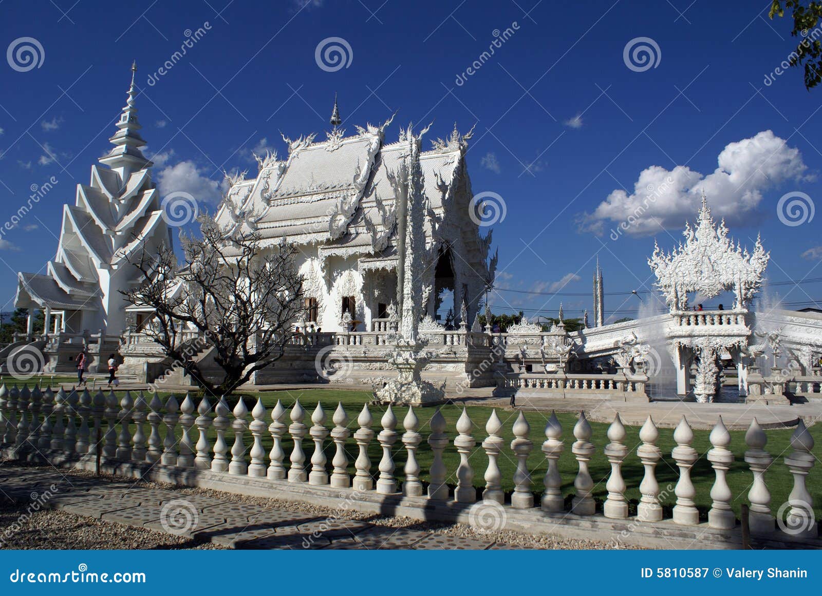 White temple stock image. Image of pilgrimage, religion - 5810587