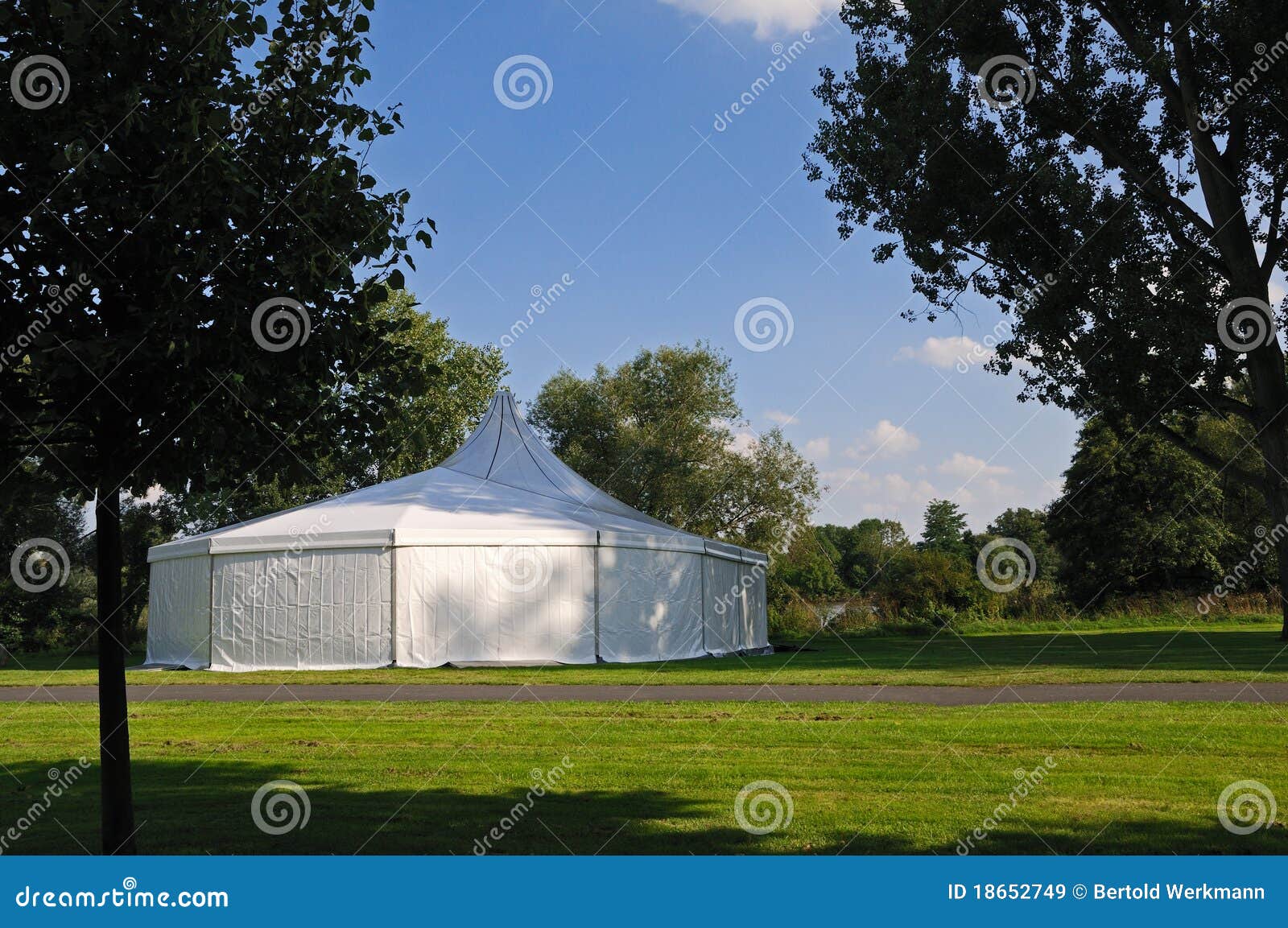 White tent stock image. Image of tent, jamboree, show - 18652749
