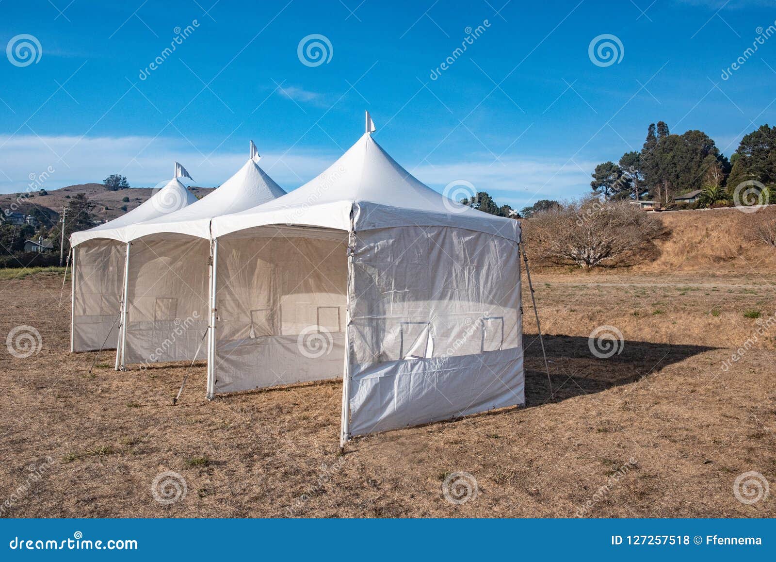 White Tent On The Beach Stock Photo | CartoonDealer.com #45330804