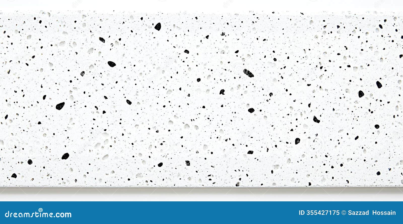 White Terrazzo Texture Background High Resolution Detail of Polished ...