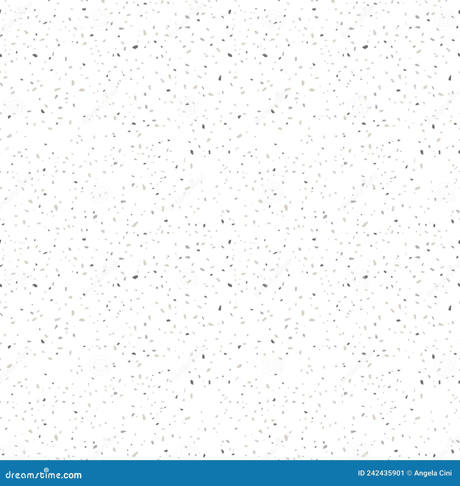 White Terrazzo Texture Seamless Pattern Design with Small Stones Stock ...