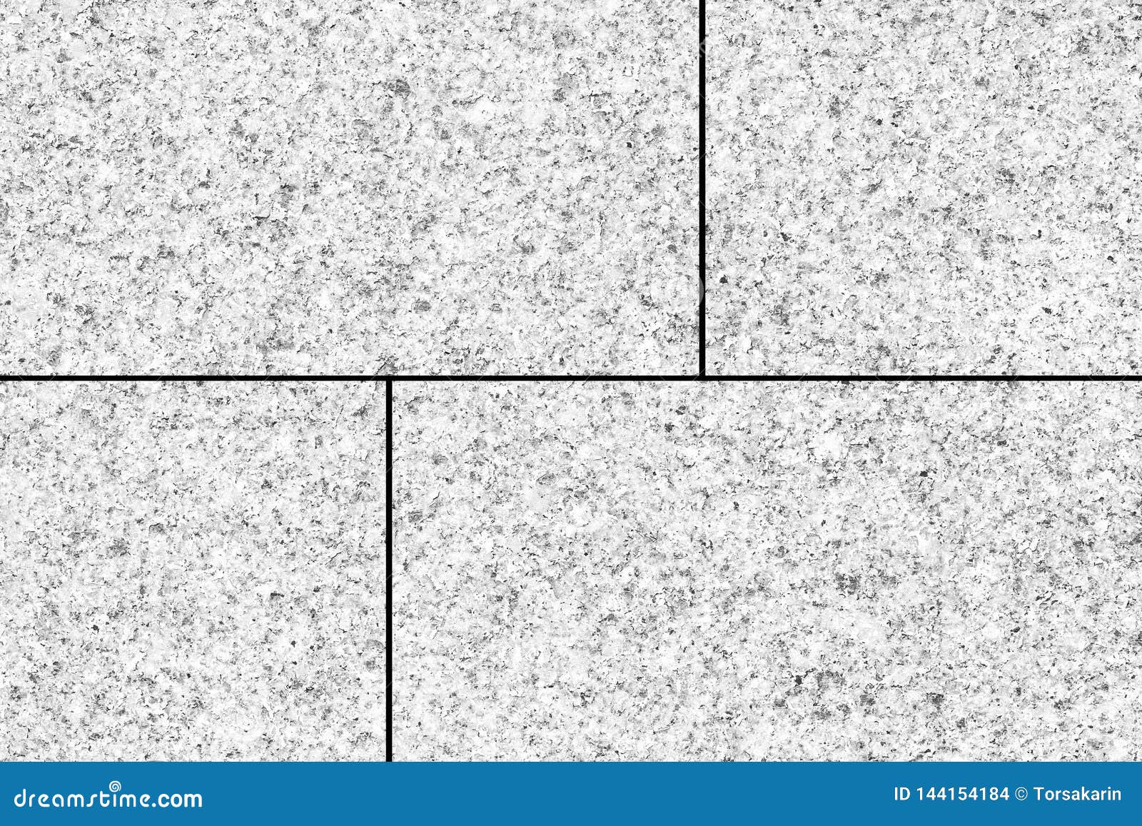 White Terrazzo Tile Floor Texture Stock Photo - Image of flat, material ...