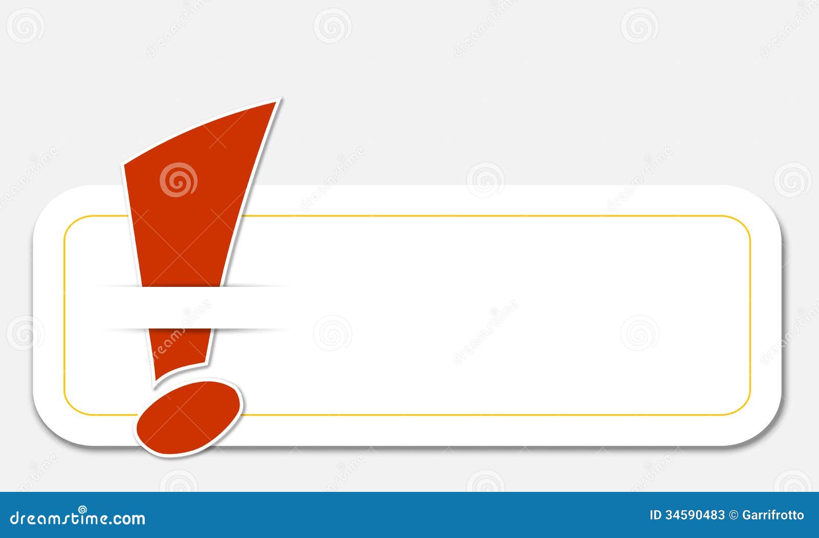 White text box stock vector. Illustration of frame, modern - 34590483