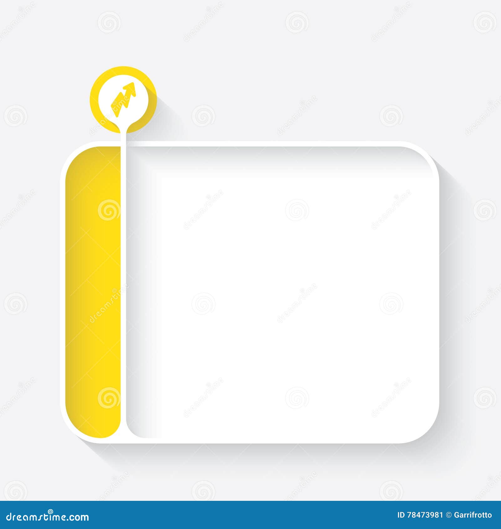 White text box stock vector. Illustration of address - 78473981