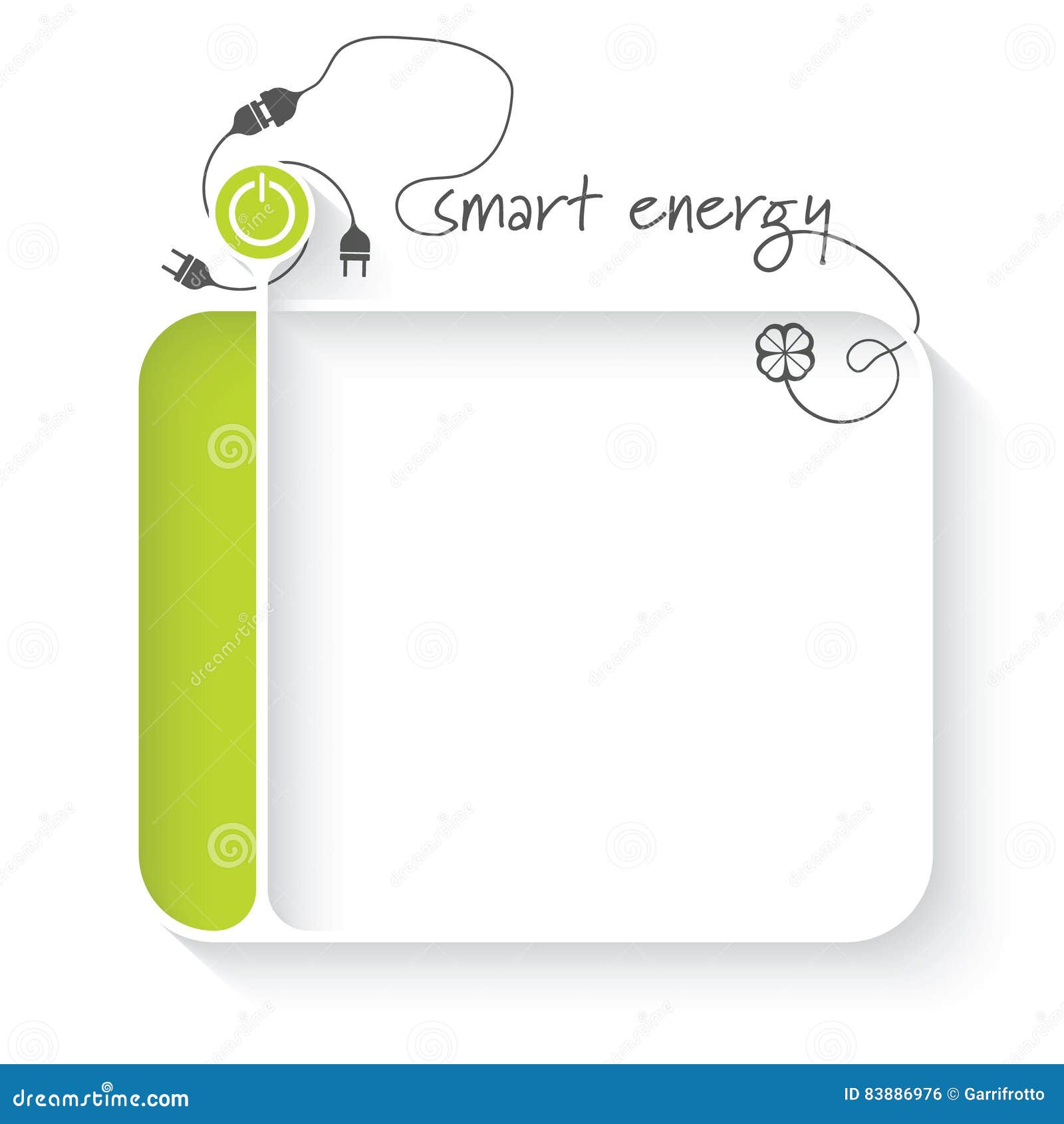 White text box stock vector. Illustration of message - 83886976