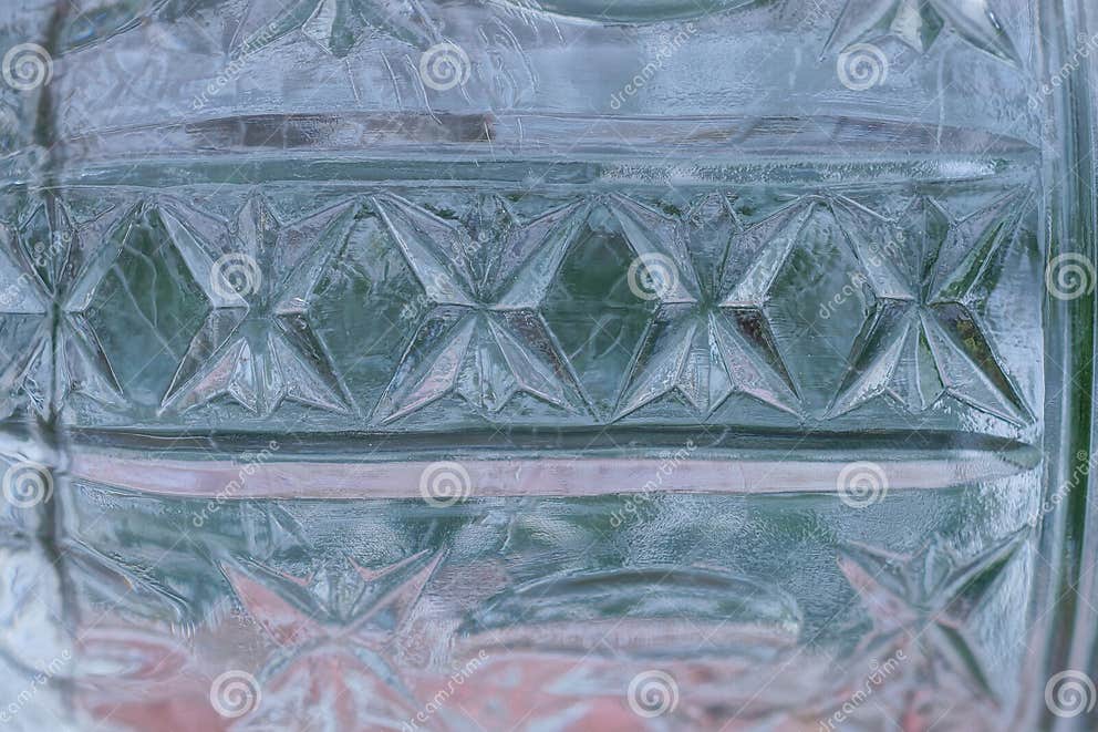 White Texture of Glass with a Pattern Stock Photo - Image of abstract ...