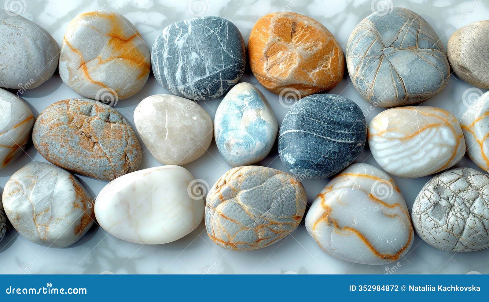 White Texture Natural Marble Pebbles Pattern Stock Illustration ...