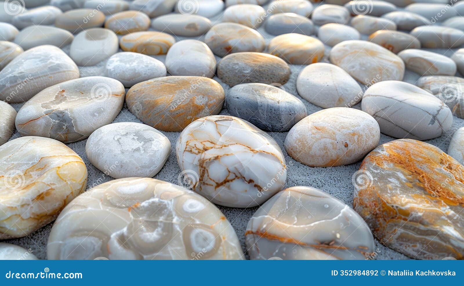 White Texture Natural Marble Pebbles Pattern Stock Illustration ...