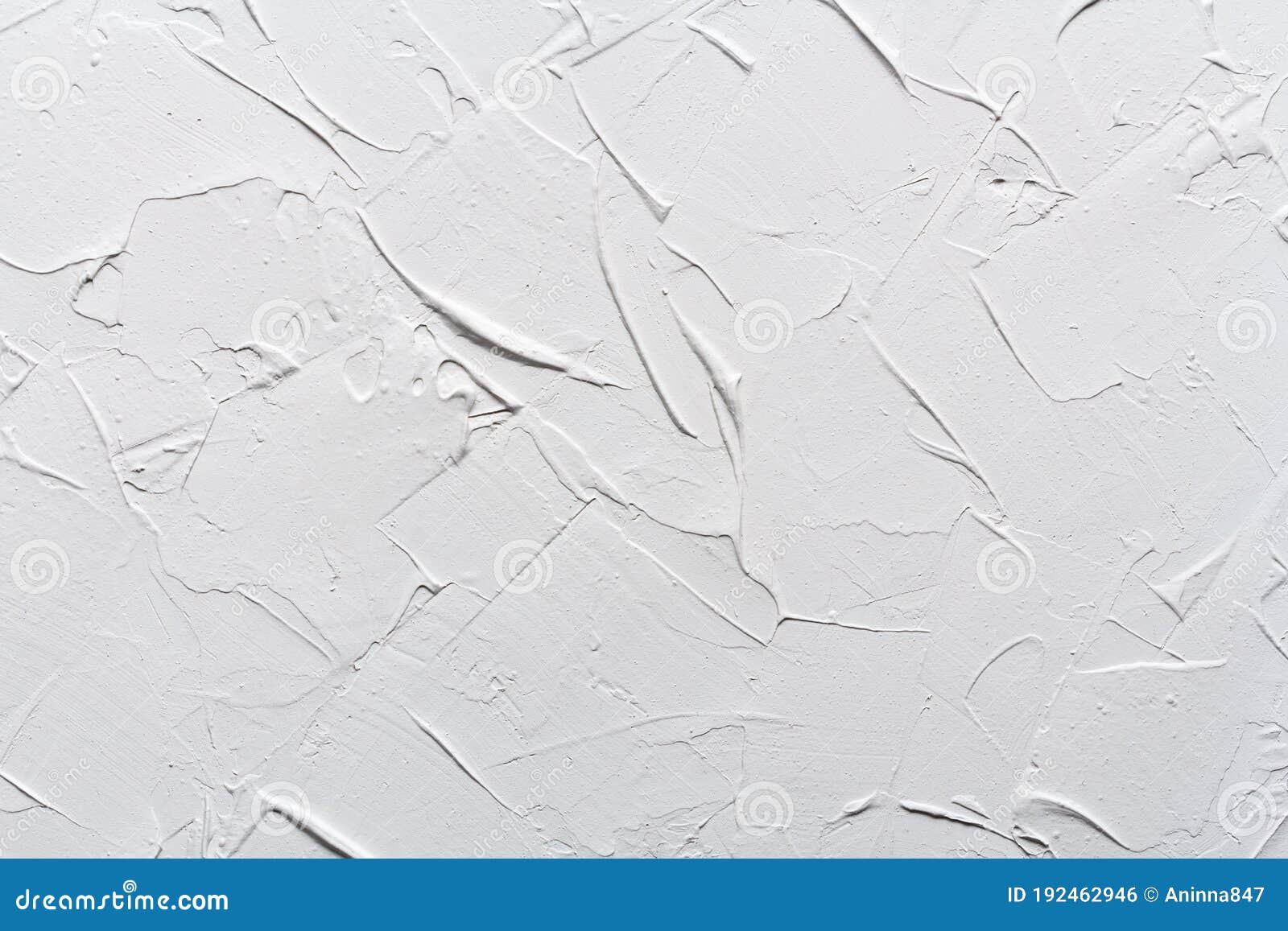 White Texture Putty Wall, Rough Background Stock Photo - Image of ...