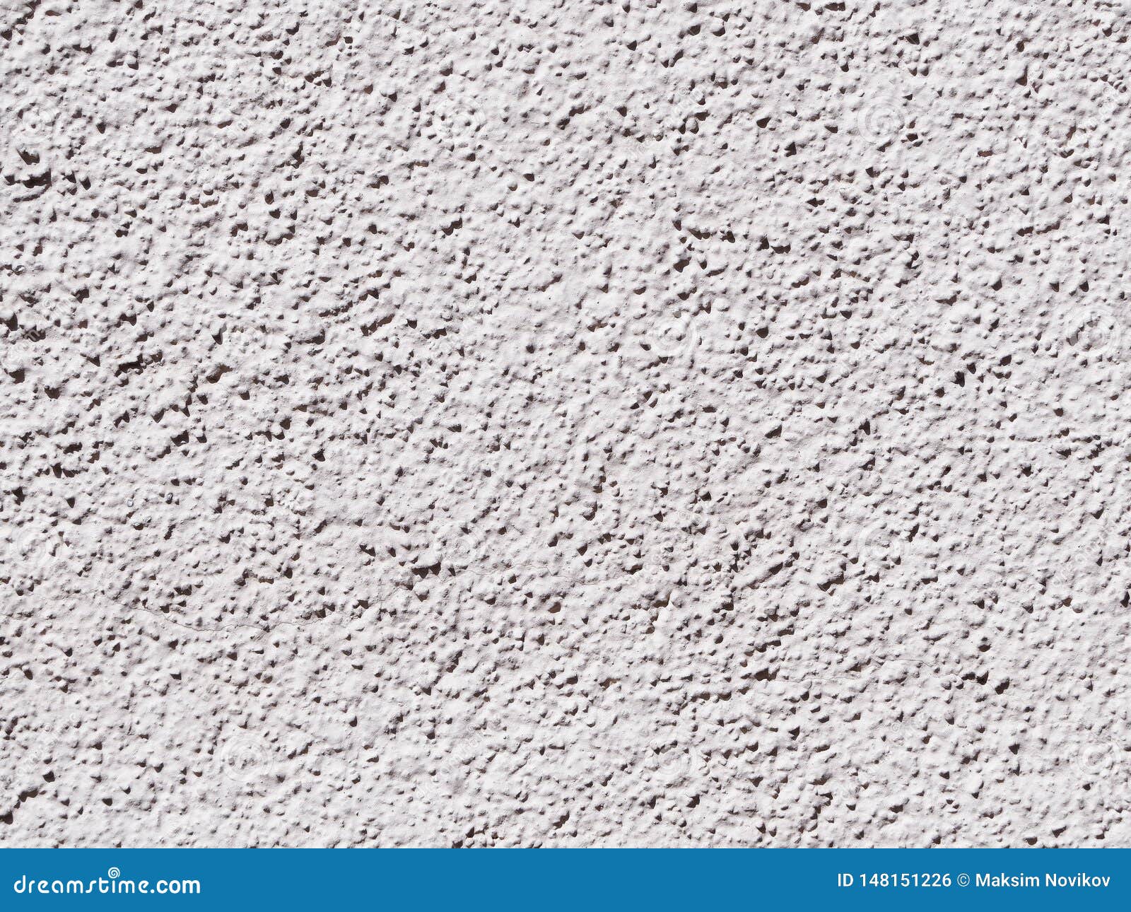 White Texture Rough Cast Plaster. White Wall Decorated with Coarse ...