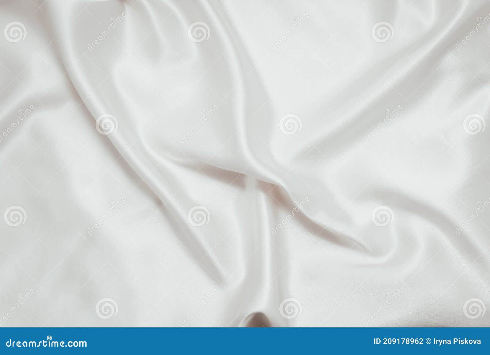White Texture of Silk Satin. Shiny Fabric Background. Stock Photo ...