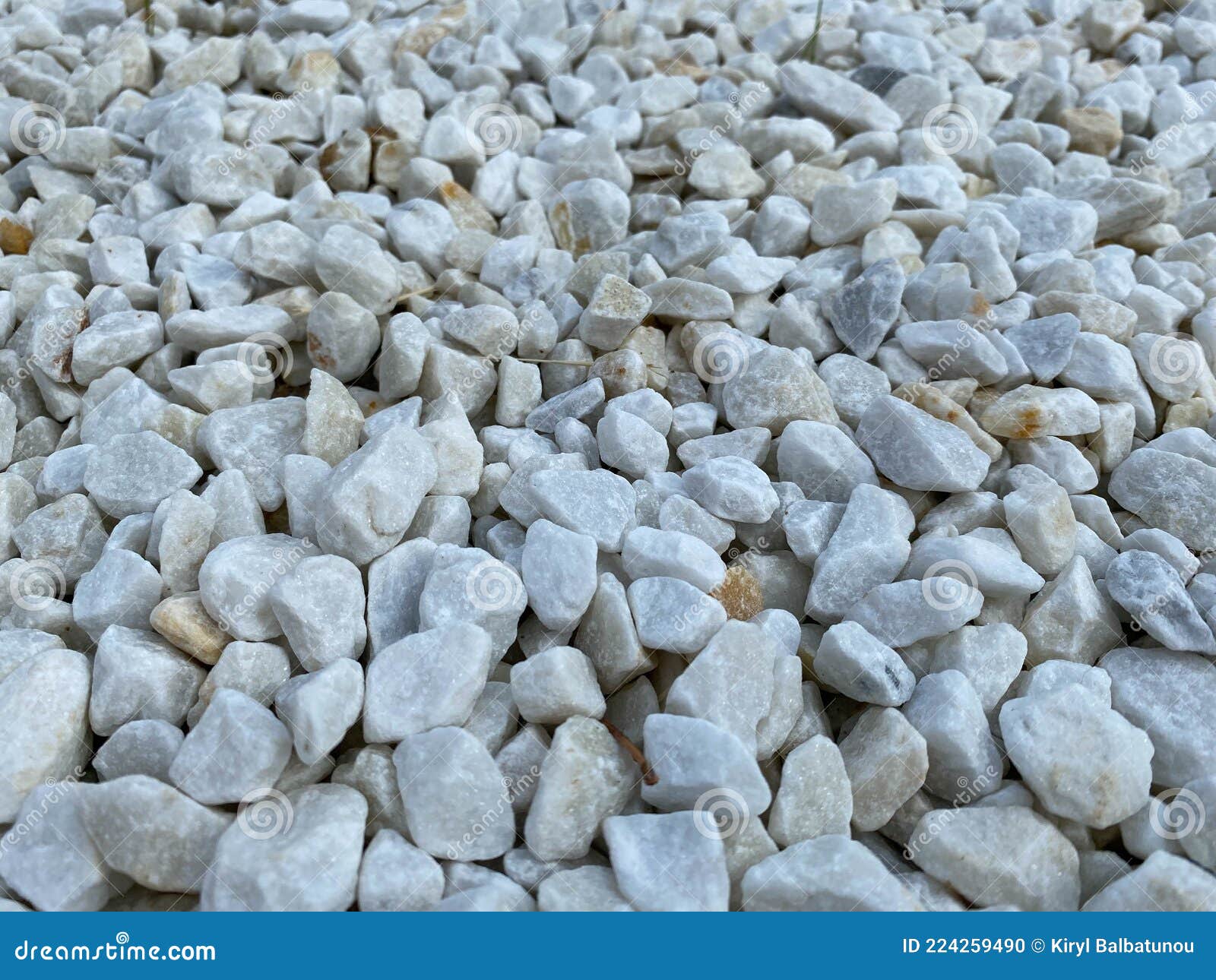 White Texture from Small Sharp Natural Decorative Stones. the ...