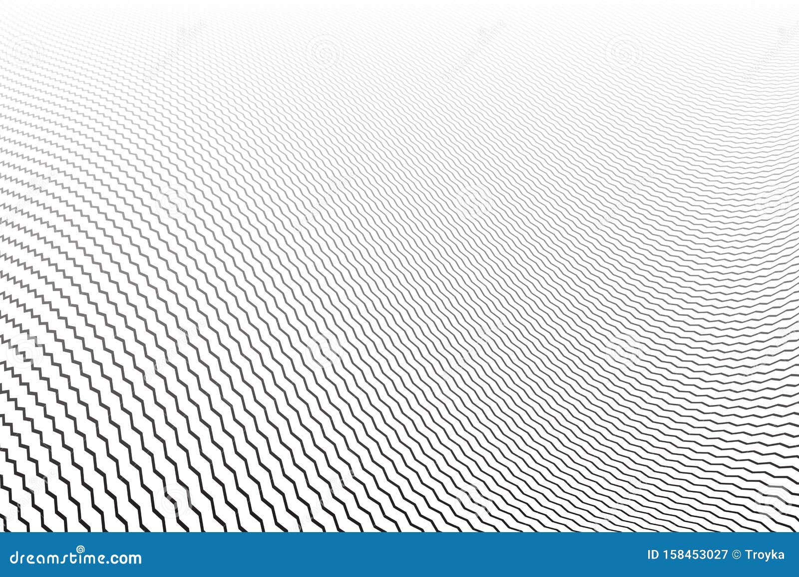 White Textured Background. Wavy Lines Pattern Stock Vector ...
