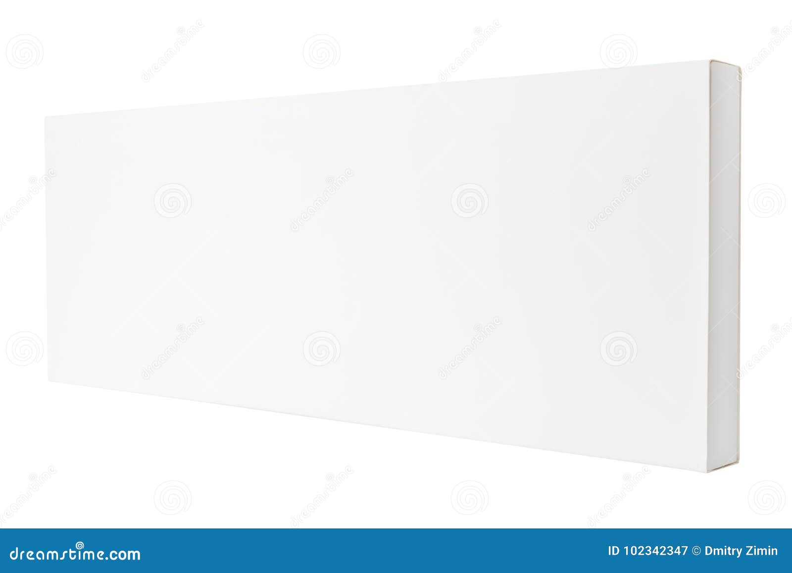 White thin box stock image. Image of shipping, branding - 102342347