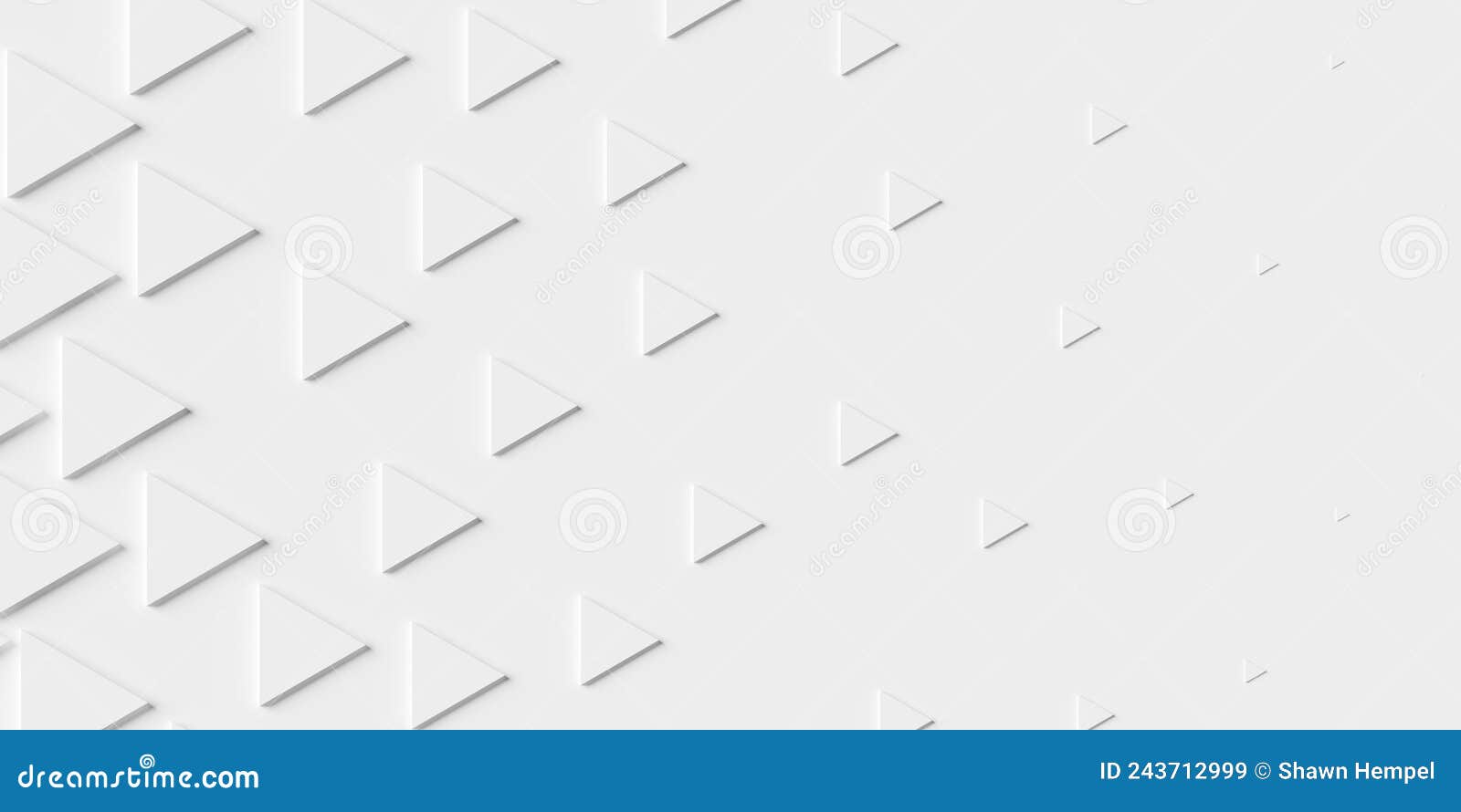 White Thin Triangle Background Wallpaper Banner Pattern with Copy Space ...