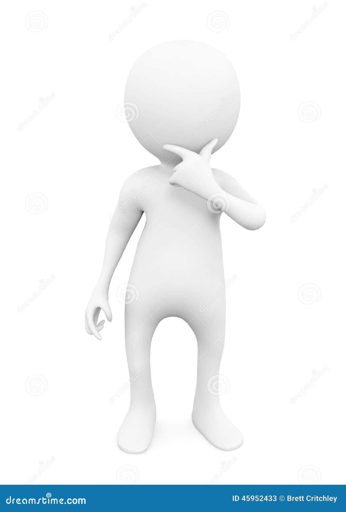 White thinking man stock illustration. Illustration of thinks - 45952433 White thinking man stock illustration. Illustration of thinks - 45952433