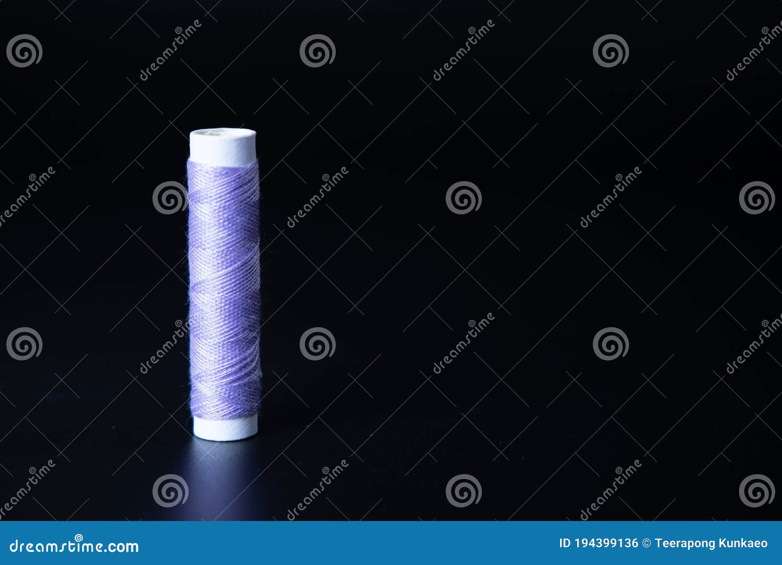 White Thread on Black Background Stock Photo - Image of material, linen ...