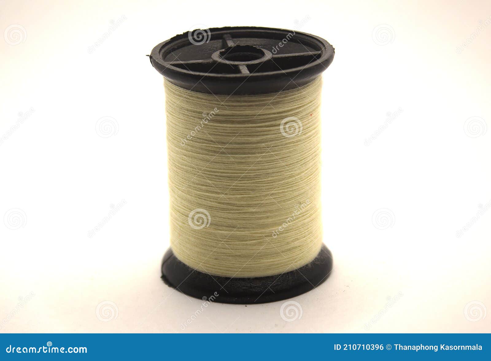 White thread roll stock photo. Image of furniture, advertisements ...