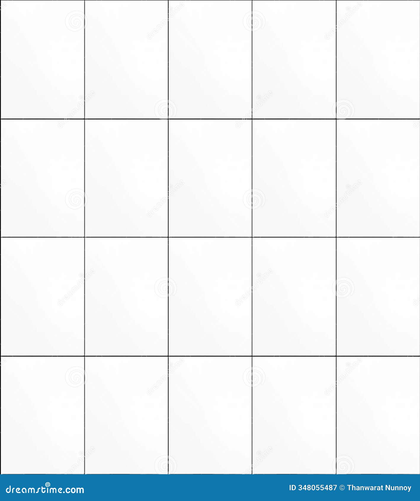 White Tile with Black Grout Texture. Seamless Pattern Materials Stock ...