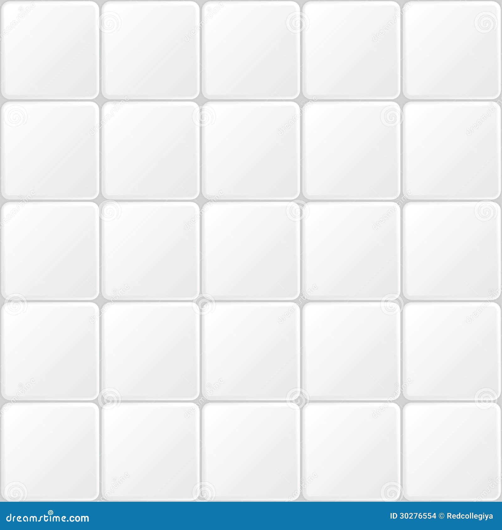 White tile stock vector. Illustration of repeat, element - 30276554