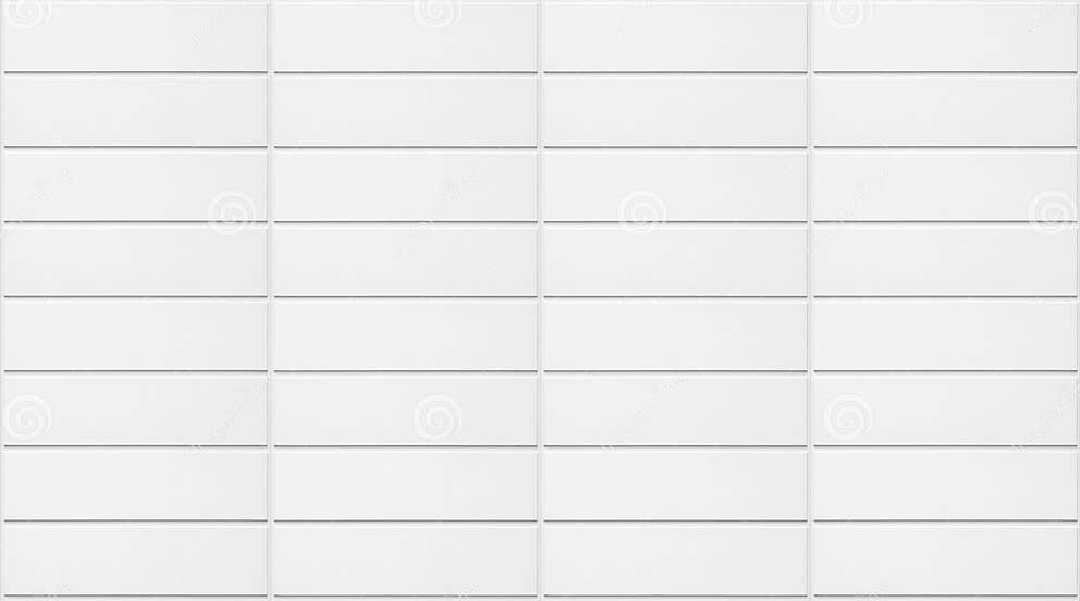 White Tile Wall Texture Background Seamless Stock Photo - Image of ...