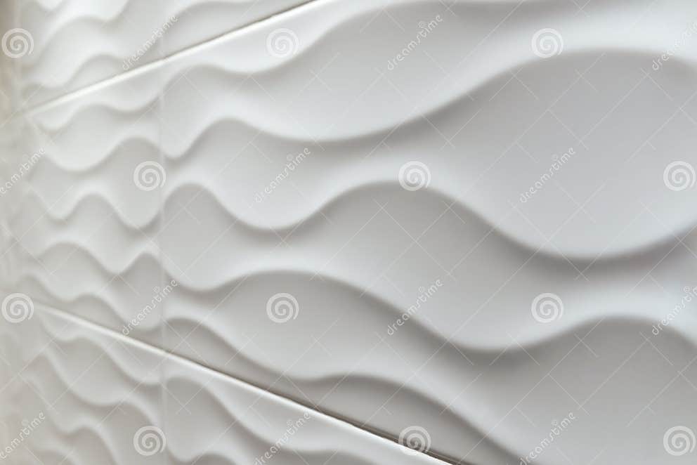 White tile wavy shape stock photo. Image of outline, creative - 67422322