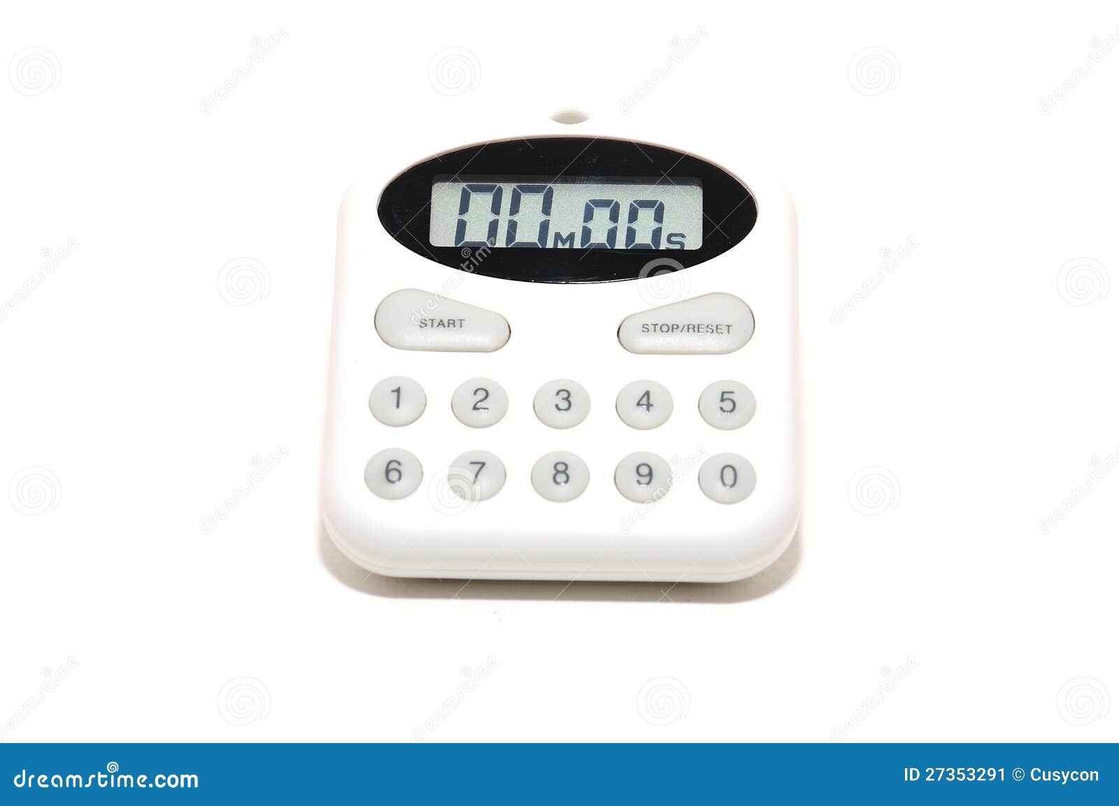 White timer at 00.00 stock image. Image of hour, drawing - 27353291