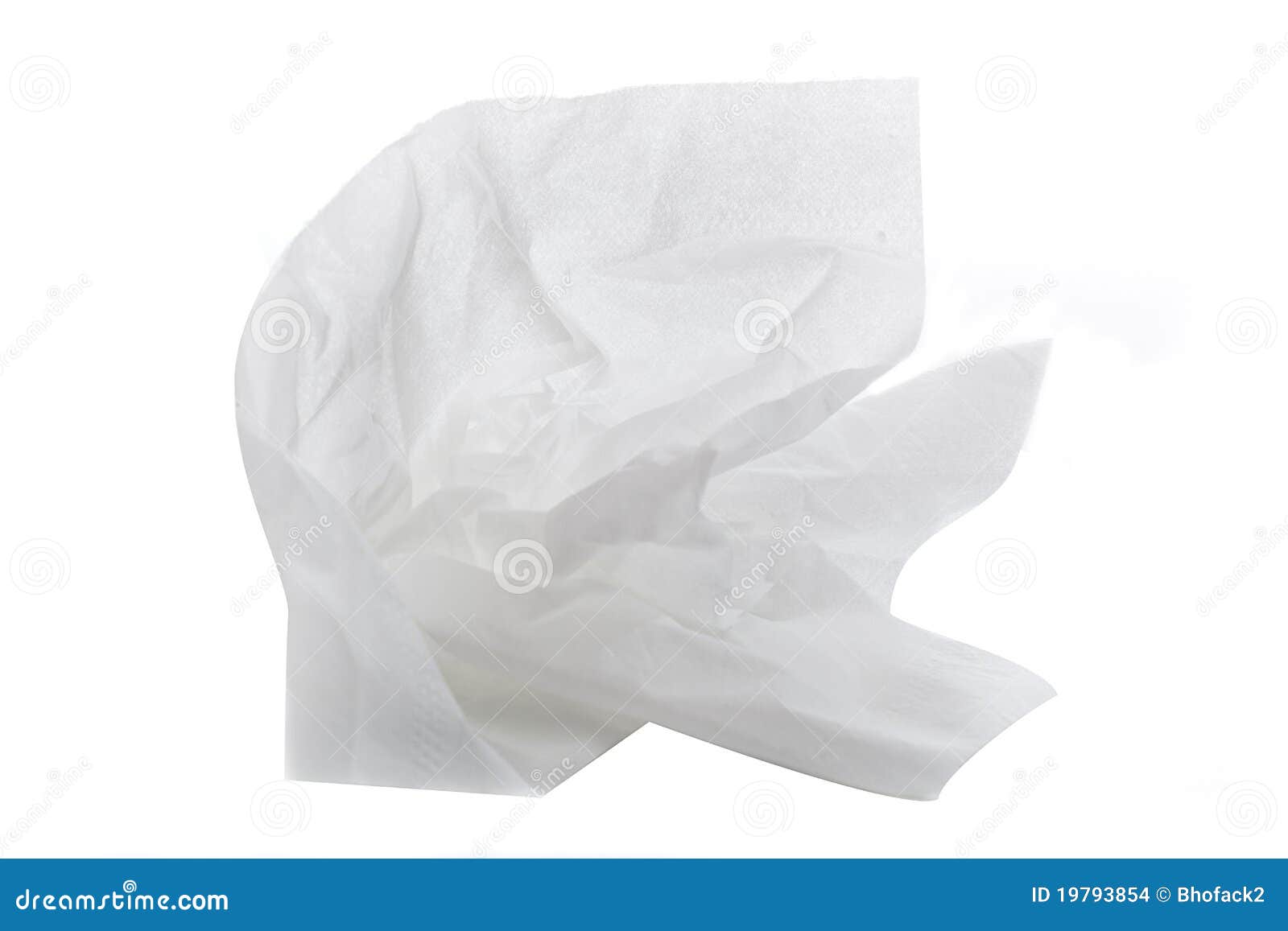 White Tissue Textile Lace Fabric In Abstract Style On White Background ...