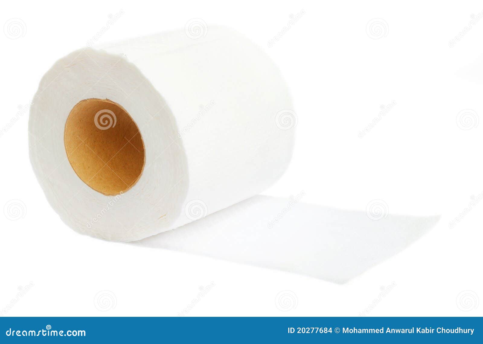White tissue roll stock photo. Image of hygienic, close - 20277684