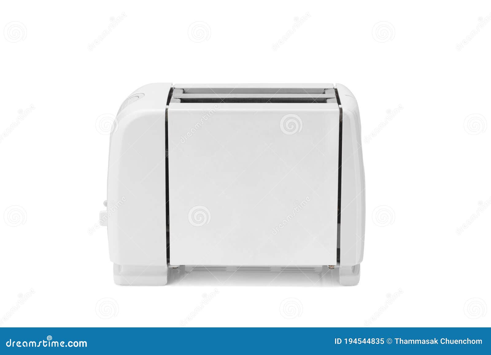White Toaster With Lid And Open Lid. Royalty-Free Stock Photography ...