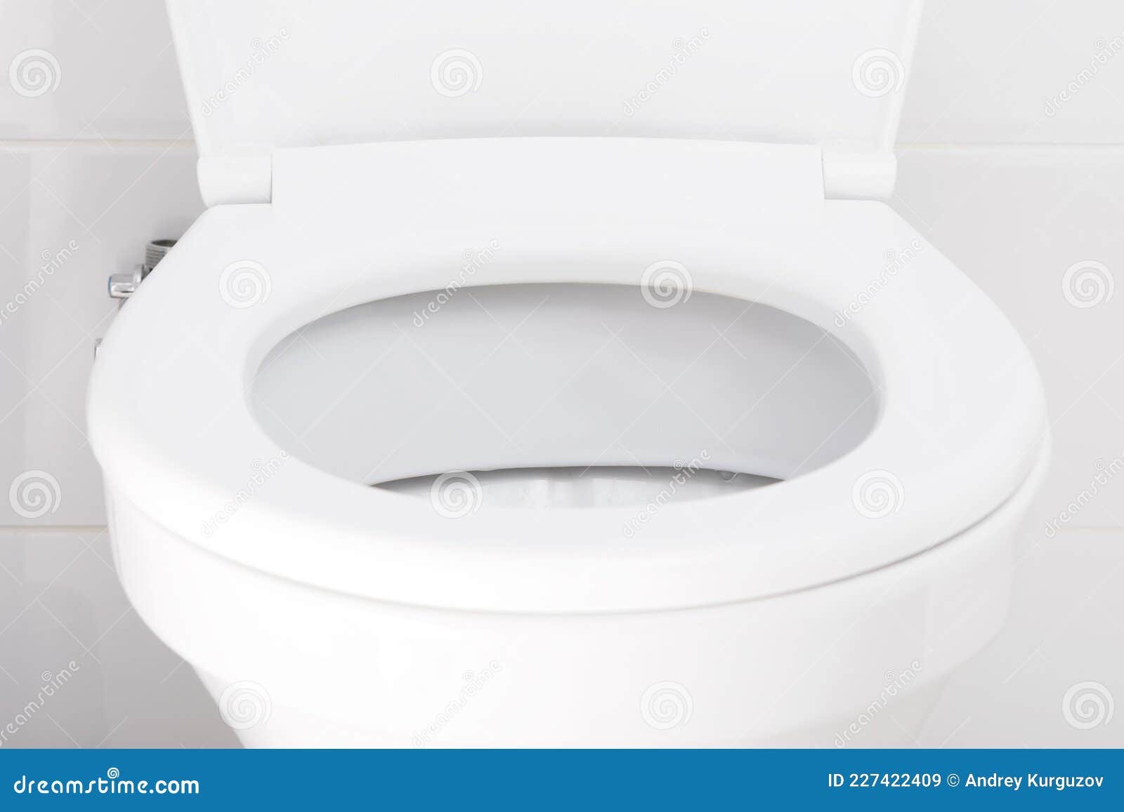 White Toilet Rim, Front View, Close-up Stock Image - Image of bowl ...