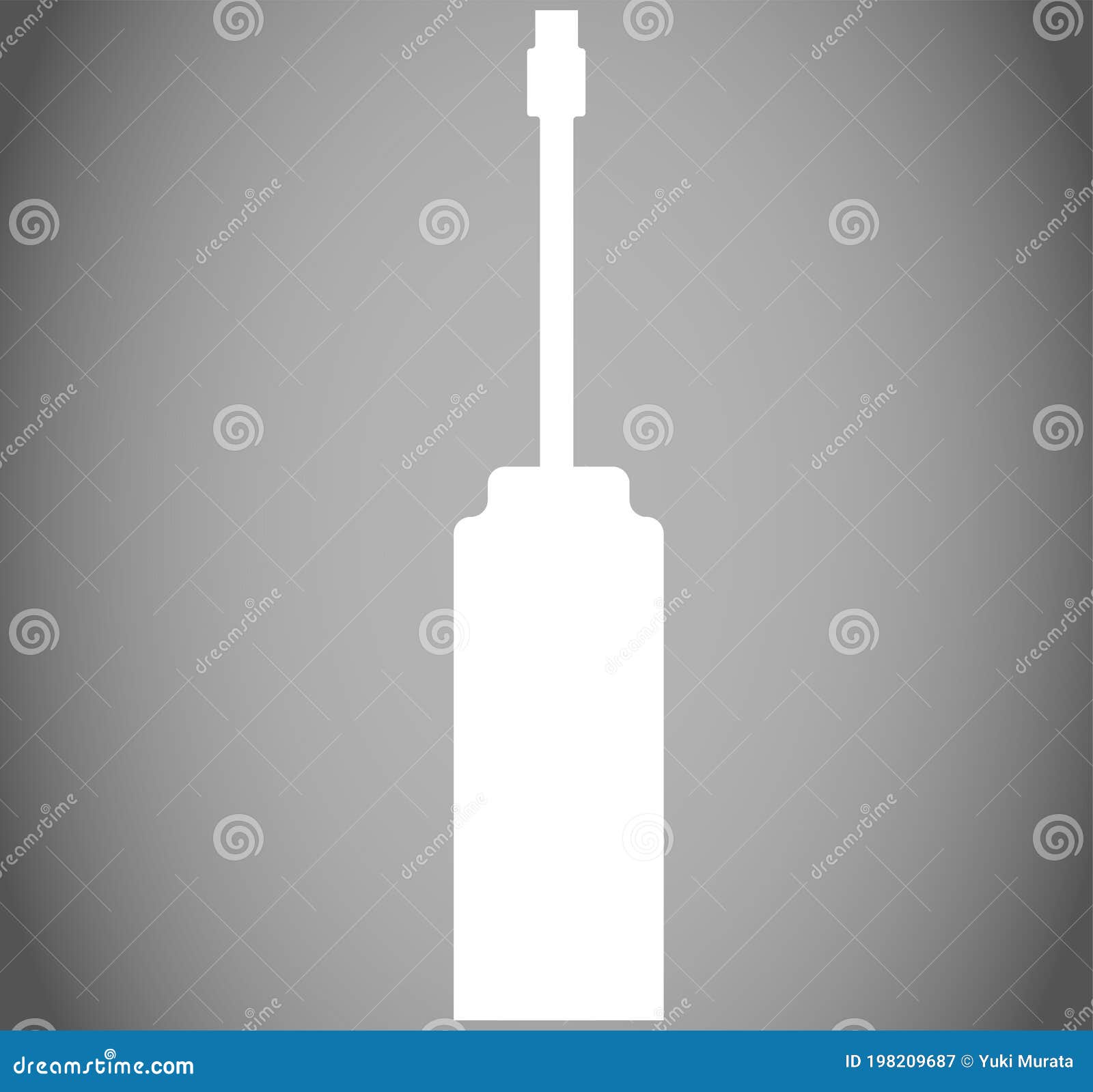 White Tool icon stock vector. Illustration of metal - 198209687
