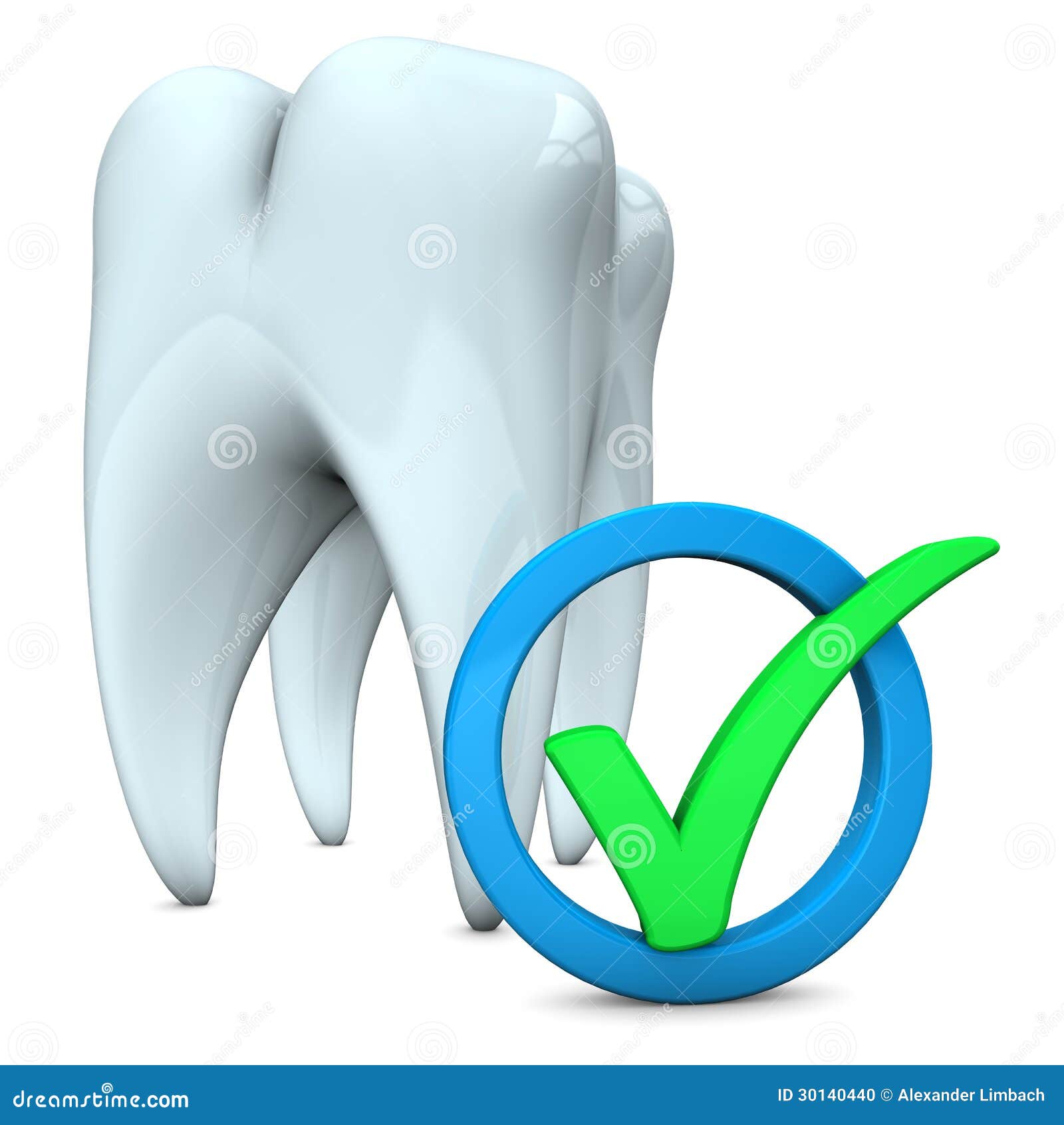Tooth Tick stock illustration. Illustration of dental - 30140440