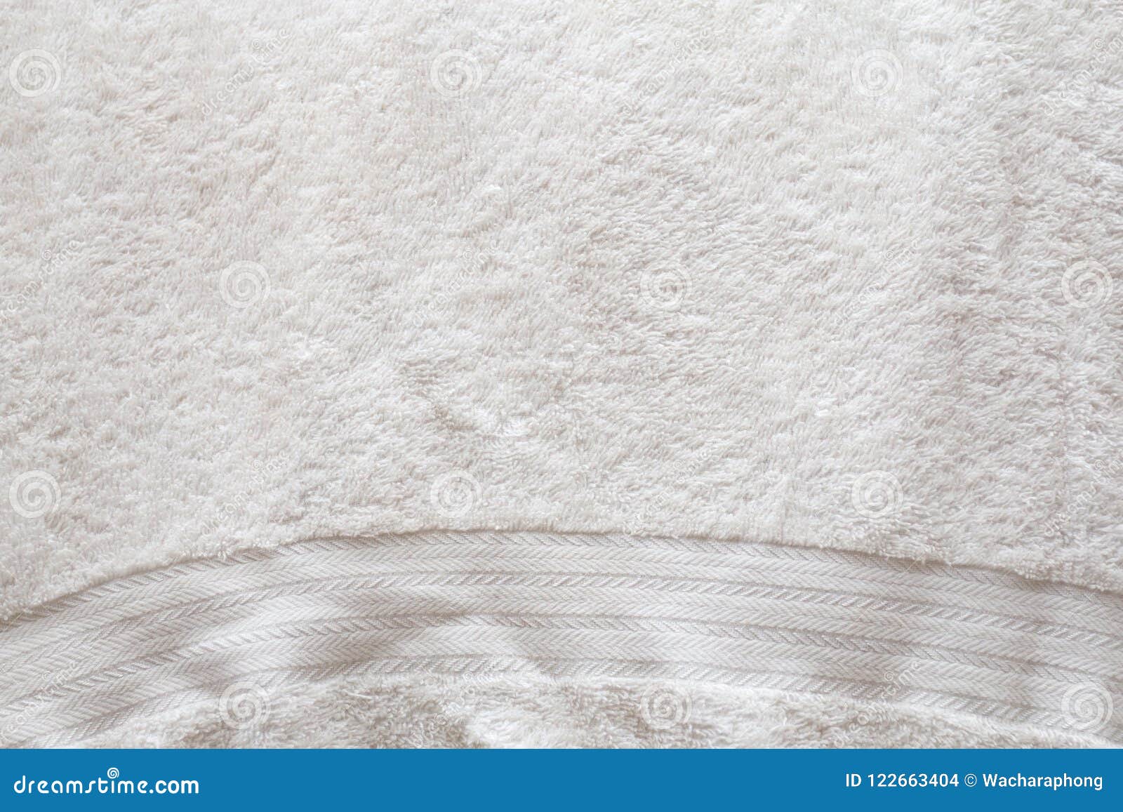 White towel texture. stock photo. Image of blanket, sheet - 122663404