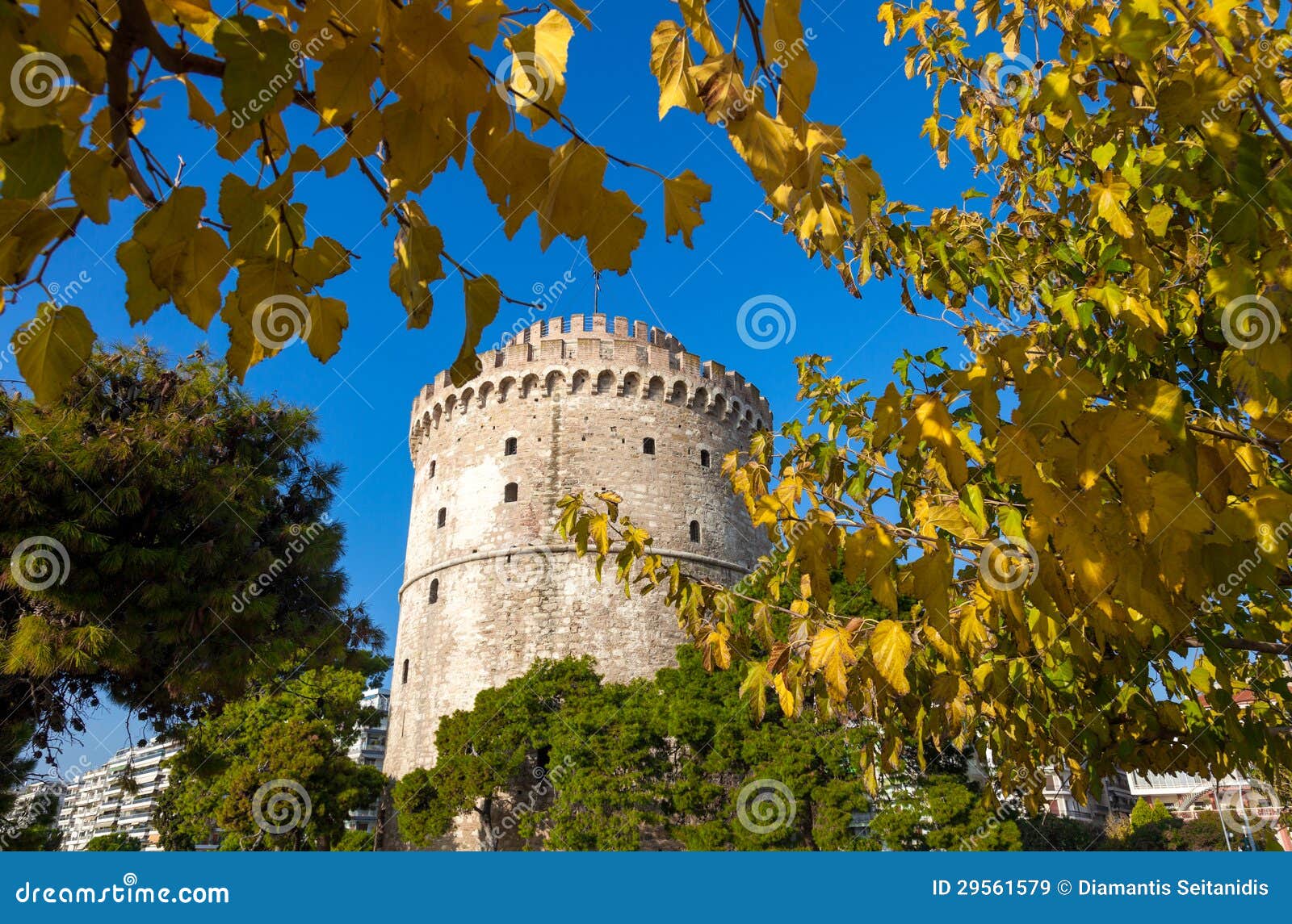 The white tower stock image. Image of middle, fort, castle - 29561579