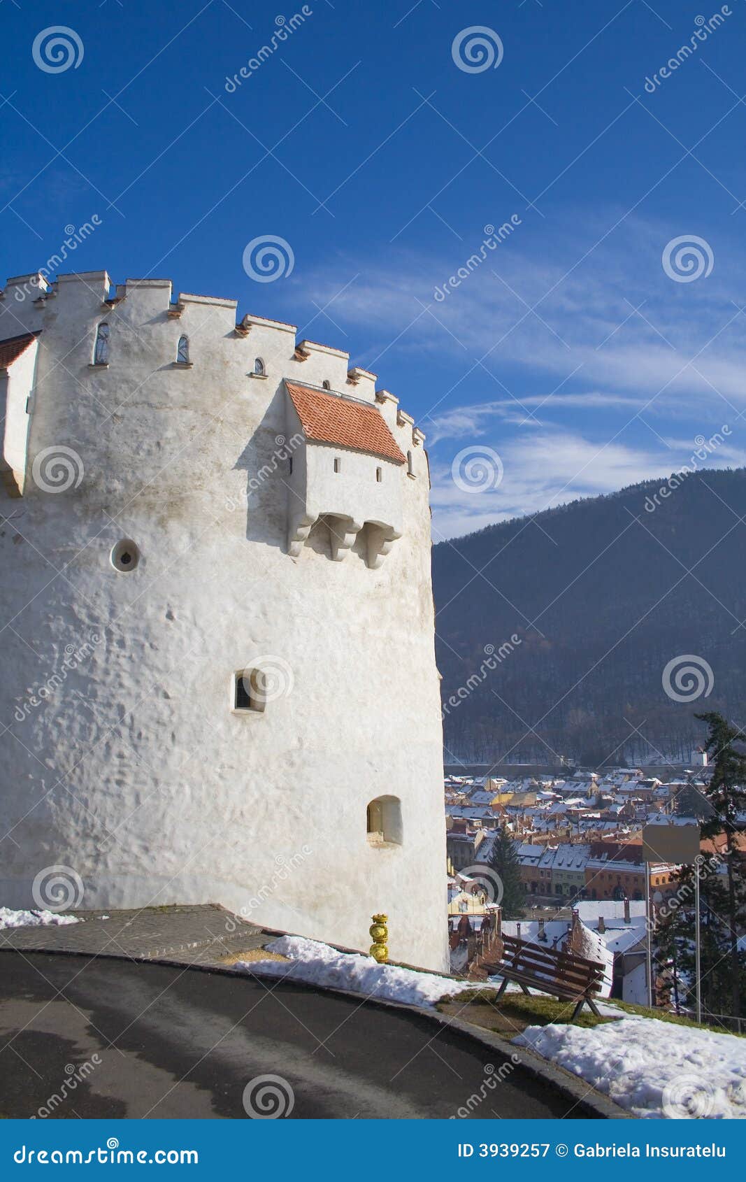 White Tower stock image. Image of famous, winter, season - 3939257