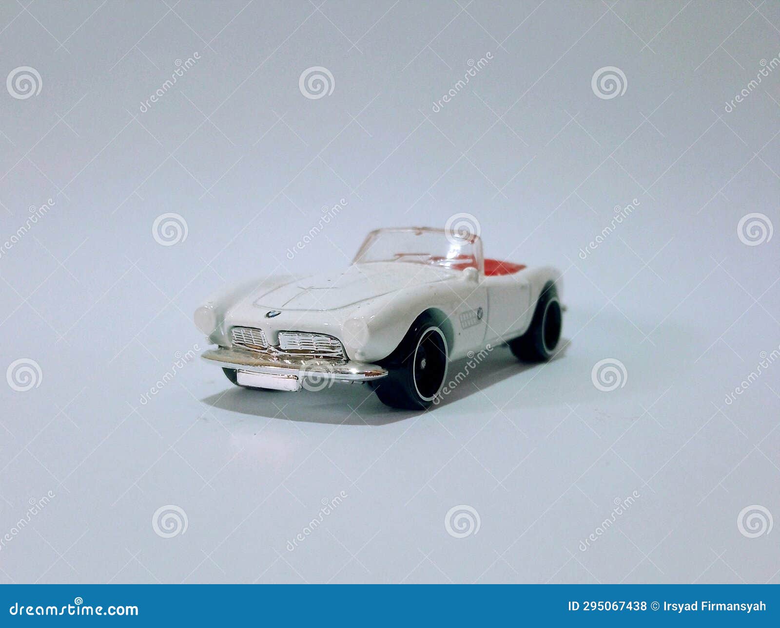 White Toy Car on a White Background Stock Photo - Image of white ...